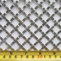 China Indoor Outdoor Stainless Steel Metal Mesh Panels Customized Finish For Premium Design Projects for sale
