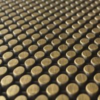 China Custom Laser Cut Stainless Metal Mesh Panels For Exterior Branding Signage Modern Facades for sale