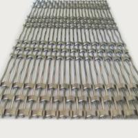 China Non Flammable Architectural Stainless Steel Metal Mesh Wire Grid Panels for Open Air Parking Facades and Ventilated Walls for sale