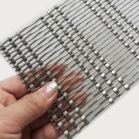 China Non Flammable Architectural Stainless Steel Metal Mesh Wire Grid Panels for Open Air Parking Facades and Ventilated Walls for sale
