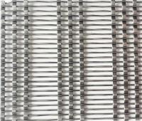 China Non Flammable Architectural Stainless Steel Metal Mesh Wire Grid Panels for Open Air Parking Facades and Ventilated Walls for sale