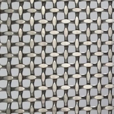 China Manufacturing Country Flat Wire Decorative Mesh With Aluminum Material for sale