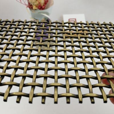 China 42.2% Opening Area Ornamental Wire Grilles Clean Oil-Free Customizable for Industrial for sale