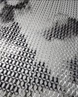 China Measures 90x210cm Chain Link Wire Mesh Curtain Size  for Commercial Security Barriers for sale