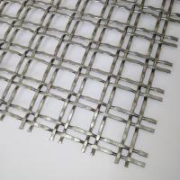 China 316 Grade Stainless Steel Architectural Mesh Panel with 5mm to 50mm Opening Size for Heavy Duty Filtration and Reinforcement for sale
