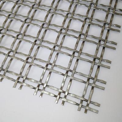 China 316 Grade Stainless Steel Architectural Mesh Panel with 5mm to 50mm Opening Size for Heavy Duty Filtration and Reinforcement for sale