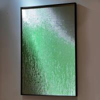 China Artistic Woven Metal Artwork Nature Inspired Light & Shadow Wall Decor for sale
