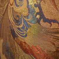 China Artistic Metal Mesh Feature Wall - Customized Phoenix Interior Decoration for sale