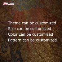 China Artistic Metal Mesh Feature Wall - Customized Phoenix Interior Decoration for sale