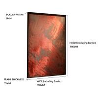 China Architectural Decorative Metal Artwork Modern Ember Inspired Mesh Design for sale