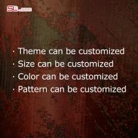 China Architectural Decorative Metal Artwork Modern Ember Inspired Mesh Design for sale