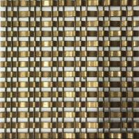 China Customized Architectural Metal Mesh Round Width Customized for Modern Building Facades Interior Design and Exterior Applications for sale