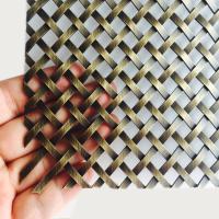 China Customized Thickness Architectural Metal Mesh  for Facade Cladding and Decorative Wall Panels for sale