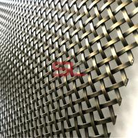 China Customized Thickness Architectural Metal Mesh  for Facade Cladding and Decorative Wall Panels for sale