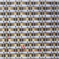 China Customized Width Customized Architectural Metal Fabric Ideal Solution for Interior Exterior Wall Coverings and Sunshades for sale