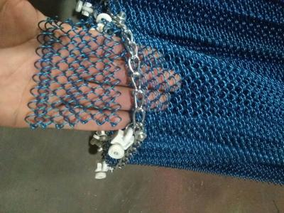China Customized Width Architectural Wire Mesh Featuring for Facades Partitions and Interior Design for sale