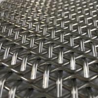 China Welded Architectural Metal Mesh Customized Length Plain Weave Style Ideal for Facades Partitions and Decorative Metalwork Projects for sale