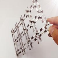 China Anodizing Architectural Metal Mesh Customized Mesh Size Suitable for Filtration and Creative Architectural Applications for sale