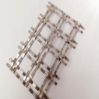 China Anodizing Architectural Metal Mesh Customized Mesh Size Suitable for Filtration and Creative Architectural Applications for sale