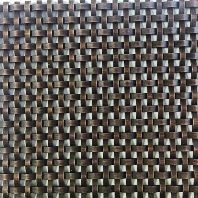 China Copper Architectural Metal Mesh Customized Length Customized Mesh Size Used in Facade Cladding Interior Decoration and Building Exteriors for sale