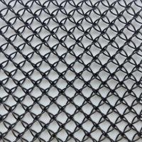 China Stainless Steel Architectural Metal Mesh Customized Mesh Size Anodizing Surface Treatment for Durable Building Facades and Interior Applications for sale