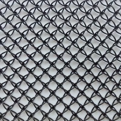 China Stainless Steel Architectural Metal Mesh Customized Mesh Size Anodizing Surface Treatment for Durable Building Facades and Interior Applications for sale
