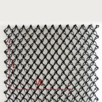 China Stainless Steel Architectural Metal Mesh Customized Mesh Size Anodizing Surface Treatment for Durable Building Facades and Interior Applications for sale