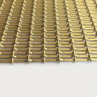 China Silver Cable Structure 7 19 Stainless Steel Architectural Mesh with Ferrule Type Mesh Providing and Stylish Architectural Cladding for sale