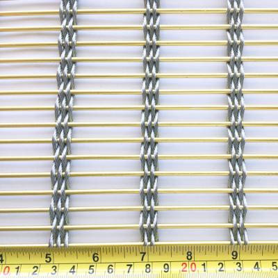 China Customizable Opening Size Stainless Steel Architectural Mesh Max Length 5m Suitable for Animal Enclosure and Building Facades for sale