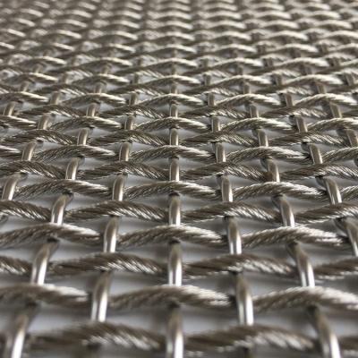China Animal Enclosure Stainless Steel Architectural Mesh Featuring Cable Structure 7 19 Installation Guide for Secure Structural Solutions for sale