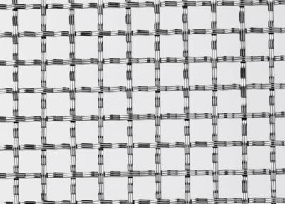 China SS304 Double Crimped Wire Mesh 2mm Thickness for sale