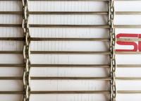 China SS304 Plain Weave Metal Decorative Exterior Facade For Architectural Woven Wire Mesh for sale