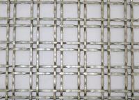 China Crimped Architectural Woven Wire Mesh SS 3.3mm For Cabinetry for sale