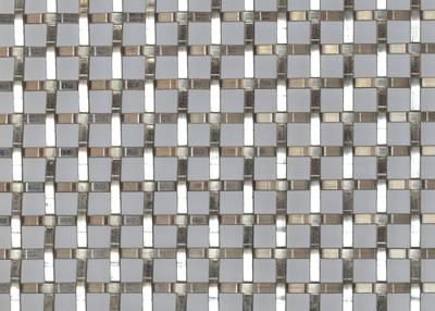 China Antique Architectural Woven Wire Mesh 3.5mm XY 3015 Stainless Steel Gauze for sale
