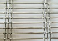 China Decorative Facade Architectural Woven Wire Mesh Ginning Weaving Flexibility for sale
