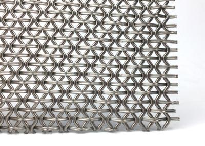 China 5mm Fabric Mesh For Architectural Aperture Range 0.8 8 Mm Opening Area 59% for sale