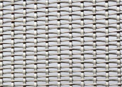 China 10ft Bending Plain Weave Wire Mesh Antiwear Stainless Steel Facade Cladding for sale
