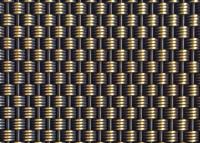 China Anti Bronze Weave Architectural Metal Mesh 4.6mm for sale