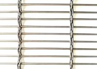 China 9.5mm Facade Woven Metal Mesh Fabric Interior Decorations for sale
