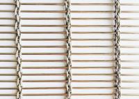 China ODM 4m Flexible Stainless Steel Woven Metal Mesh Cladding For Restaurants for sale