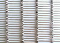 China Weave Galavanized Stainless Steel Architectural Mesh Curtains SGS for sale