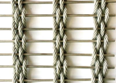 China 11mm XY M4375 Stainless Steel Crimped Woven Wire Mesh Building Partitions for sale