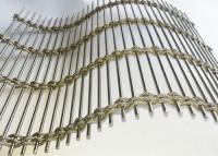 China Exterior Facade Stainless Steel Architectural Mesh 100m Metal Grill Mesh for sale