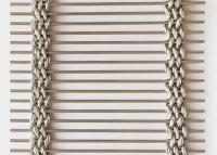 China Weave 7mm Stainless Steel Architectural Mesh Building Facade Metal Mesh Curtain for sale