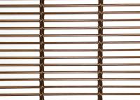 China Rose Gold 10ft Stainless Steel Grill Mesh Curtain Plain Weave Nano Coating for sale
