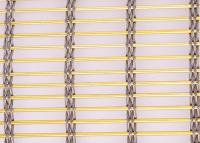 China 8mm Woven Aluminum Stainless Steel Metal Mesh Cabinetry Stairs for sale