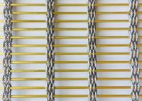 China Anodic Oxidation Stainless Steel Architectural Mesh Aluminum Metal 7mm 50m for sale