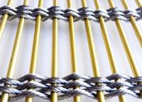 China Anodic Oxidation Stainless Steel Architectural Mesh Aluminum Metal 7mm 50m for sale