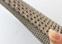China 5mm Crimped Flat Stainless Steel Architectural Mesh Anti Acid for sale
