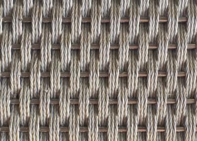 China 5mm Crimped Flat Stainless Steel Architectural Mesh Anti Acid for sale